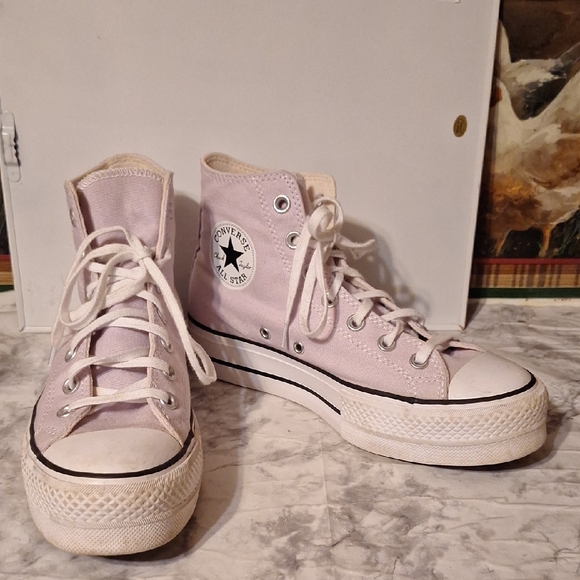 Converse | Shoes | Converse All Star Hightop Sneakers With Platform ...